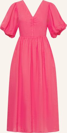 Mrs & Hugs Mrs & Hugs Leinenkleid pink