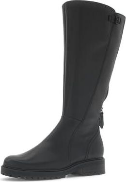 Gabor Bottes pour femme - 2.767 - En cuir lisse - Noires, Noir, 40.5 EU
