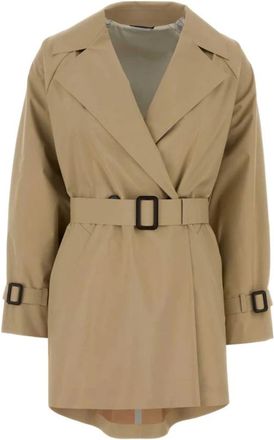 Max Mara Femme, Manteaux, Beige, Taille: 46 FR Trench Coat