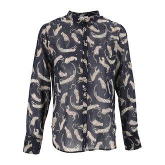 Forte_Forte Camicia Regular Voile - Femme - Blouses et Chemises - Multicolore - Taille: 44 FR