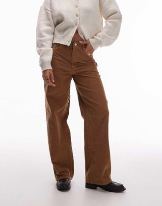 Lacoste Hose in Braun-Brown