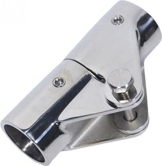 Generic Connecteur de tube de bateau marin en acier inoxydable 316 avec finition polie pour un attrait esth&eacute;tique (22 mm)