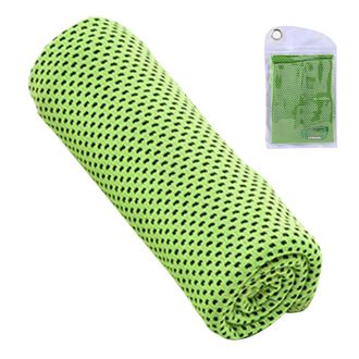 Generic Kühlendes Handtuch für den Hals, kühlende Nackenbänder, bequem, für Sport - saugfähiges Tuch für Training, Sportzubehör für Yoga, Fitness, Fitnessstud