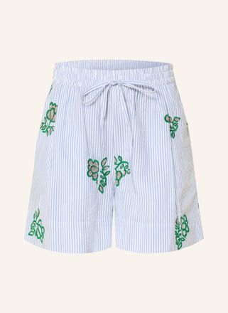 Essentiel Shorts Juste Mit Pailletten blau