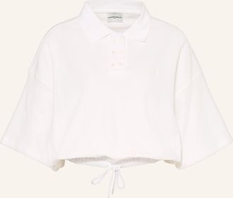 Claudie Pierlot Claudie Pierlot Piqu&eacute;-Poloshirt weiss