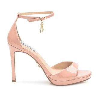 Steve Madden Rosa Absatz Sandale mit Verstellbarem Riemen - - Shoes - Damen - Rosa - 43 EU