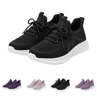 Generic Baskets confortables &agrave; enfiler pour femme - Chaussures de marche, de gym, de fitness - Doublure en maille respirante - Chaussures de course &agrave; pied pou