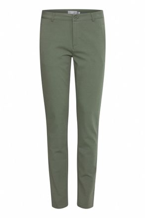 Fransa FRLano Damen Hose Stoffhose Pant mit Stretch Slim Fit Mid Waist, Gr&ouml;&szlig;e:40, Farbe:Dusty Olive (180515)