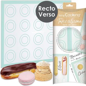 ScrapCooking 3181 Matte aus Fiberglas, f&uuml;r Backen, Backzubeh&ouml;r, Glasfaser, antihaftbeschichtet, f&uuml;r Backwaren