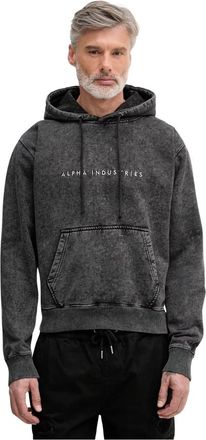 Alpha Industries Herren, Sweatshirts & Hoodies, Schwarzk, SGr&ouml;&szlig;e