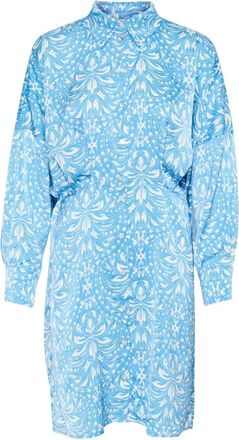 Saint Tropez Imena Hemdkleid - - Dresses - Damen - Blau - XL