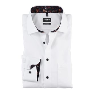Olymp Olymp, Homme, Chemises, Blanc, Taille: M Chemise blanche professionnelle