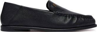 Tommy Hilfiger Slipper Leather Ruched Toe Loafers FW0FW09250 Schwarz