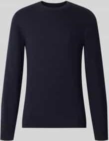 Mc Neal Strickpullover aus Baumwoll-Kaschmir-Mix mit Rundhalsausschnitt