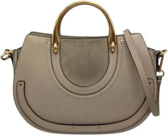 Chlo&eacute; Sac bandouli&egrave;re Pre-owned - Femme - Pre-owned - Gris - Taille: ONE Size