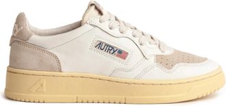 Autry Baskets Medalist Low Su&egrave;de/Cuir Autry