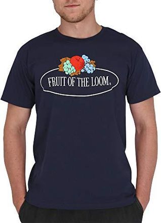 Fruit Of The Loom 011036 T-Shirt, Bleu (Deep Navy AZ), XL Homme