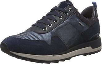 Geox Femme Aneko B ABX A Baskets Basses, Blau (Navy/Octanec4460), 36 EU