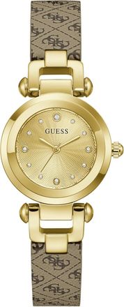 Guess Uhr - Quarz-Analoguhr Ginger - Gr. unisize - in Braun - f&uuml;r Damen