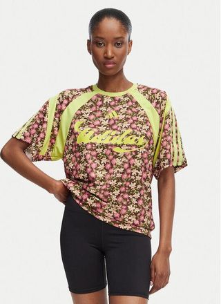 adidas T-Shirt Adidas X Farm Rio House Of Tiro KR0240 Rosa Regular Fit