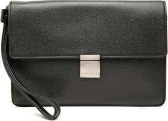 Louis Vuitton Pre-owned Selenga Clutch - Femme - Pre-owned - Noir - Taille: ONE Size