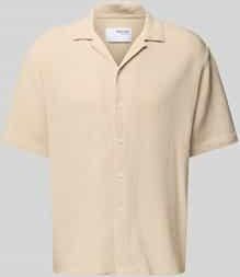 Selected Freizeithemd mit Knopfleiste