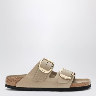 Birkenstock Arizona Big Buckle Slides aus ge&ouml;ltem Leder