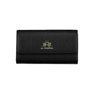 La Martina Polyethylen-Geldb&ouml;rse - - Accessories - Damen - Schwarzk - ONE SIZE