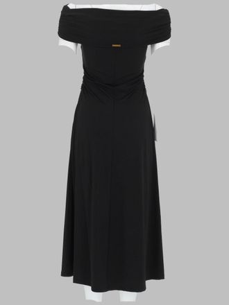 Michael Michael Kors Knotted Draped Dress - Black