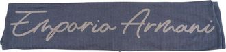 Emporio Armani Pashmina-Schal - - Accessories - Herren - Blau - ONE SIZE