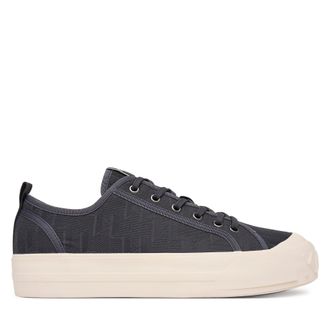 Karl Lagerfeld Sneakers aus Stoff KARL LAGERFELD Kampus Max V KL50526 Dunkelblau
