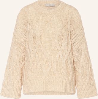 Antonelli Antonelli Firenze Pullover Trevi Mit Glitzergarn braun