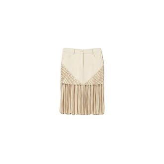 Twinset Damen, R&ouml;cke, Beige, SGr&ouml;&szlig;e