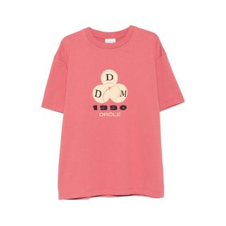 Dr&ocirc;le de Monsieur L-Ts328 Co248 Blpin T-shirt - - Tops - Herren - Rosa - L