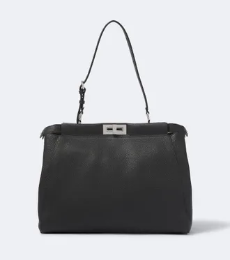 Fendi Cabas Peekaboo en cuir