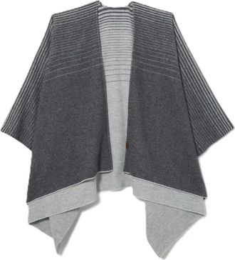 Max Mara Femme, Vestes, Gris, Taille: ONE Size Brenta Poncho
