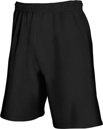 Fruit Of The Loom Fruit of The Loom Herren Relaxed Sportshorts Lightweight 640360, Einfarbig, Gr. 44 (Herstellergr&ouml;&szlig;e: XXL), Schwarz (Schwarz 36)