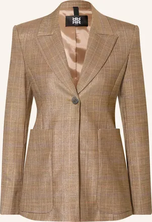 Riani Riani Blazer Mit Glitzergarn braun