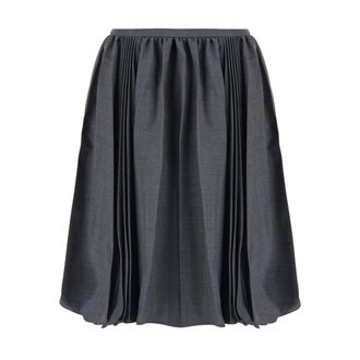 Shushu/Tong Faltenrock - - Skirts - Damen - Grau - S