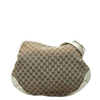 Gucci Sac bandouli&egrave;re vintage en toile Pre-owned - Femme - Pre-owned - Beige - Taille: ONE Size