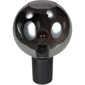 Steinhauer Steinhauer - tischlampe - Bloeba - schwarz - glas metall - Ø 30cm