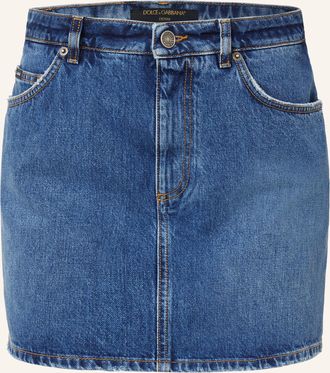Dolce & Gabbana Jeansrock blau