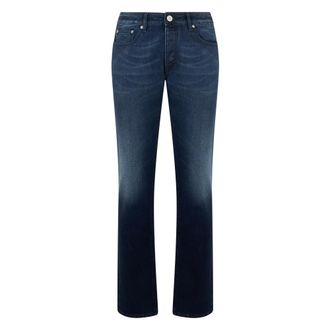 Moorer Herren, Jeans, Blau, MGr&ouml;&szlig;e