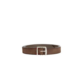 Eleventy Ceinture en Daim - Homme - Accessoires - Brun - Taille: 110 CM