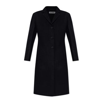 Jil Sander Damen, M&auml;ntel, Schwarzk, LGr&ouml;&szlig;e