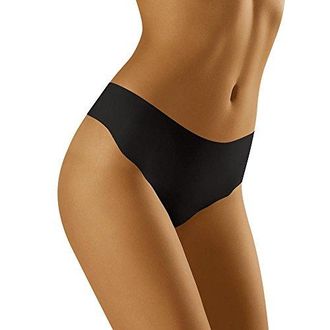 Wolbar Femmes Strings WB66, Noir,M