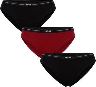 HUGO BOSS Femme, Sous-v&ecirc;tements, Multicolore, Taille: 42 FR 3P Brief
