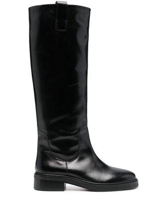 Aeyde Henry Calf Leather Black