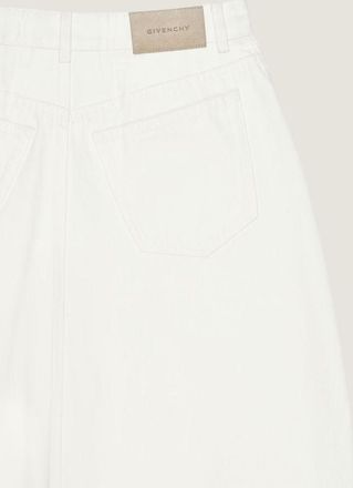Givenchy Unisex Cut Jeans - white