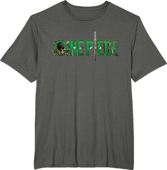 OnePiece Zoro Sch&auml;del Grafik Anime T-Shirt